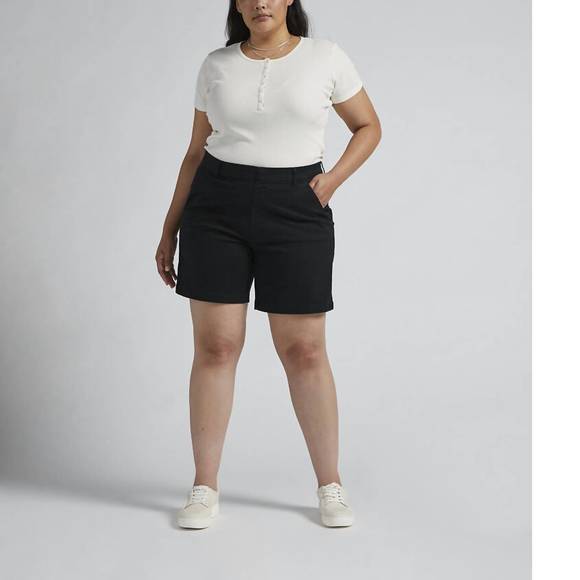 Jag Jeans | Shorts | New Jag Maddie 8 Pull On Short In Black | Poshmark